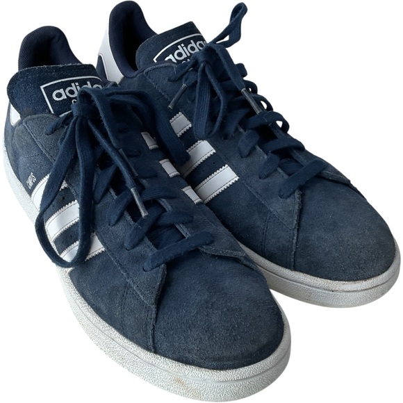 adidas | Shoes | Adidas Campus Originals 25 Blue Suede Athletic Shoe ...